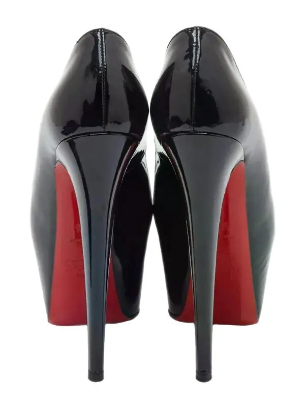 CHRISTIAN LOUBOUTIN Highness Peep-toe Platform Stiletto Pumps - Black