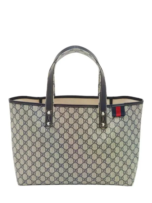 Gucci Sherry Line Gg Canvas Tote Bag - Neutrals