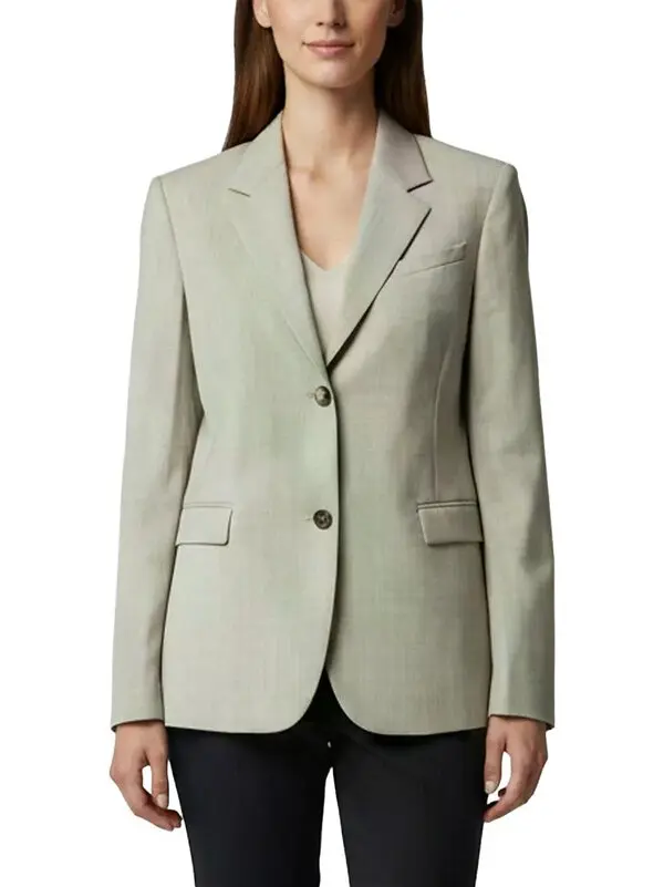 Loewe Single-breasted Tie-up Blazer - Neutrals