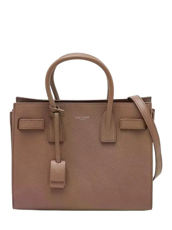 Saint Laurent Sac De Jour Baby Two-way Handbag - Brown