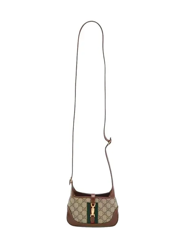 Gucci Mini Jackie 1961 Gg-supreme Cross Body Bag - Neutrals