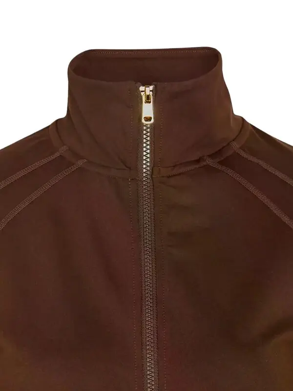 NOW YOU LIVE Clayton Zip-up Jacket - Brown