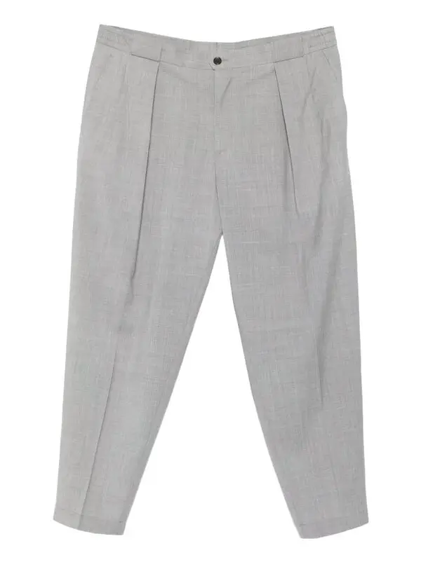BRIGLIA 1949 Pleated Tailored Trousers - Grey
