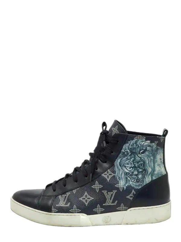 LOUIS VUITTON Chapman Monogram Savane Sneakers - Blue