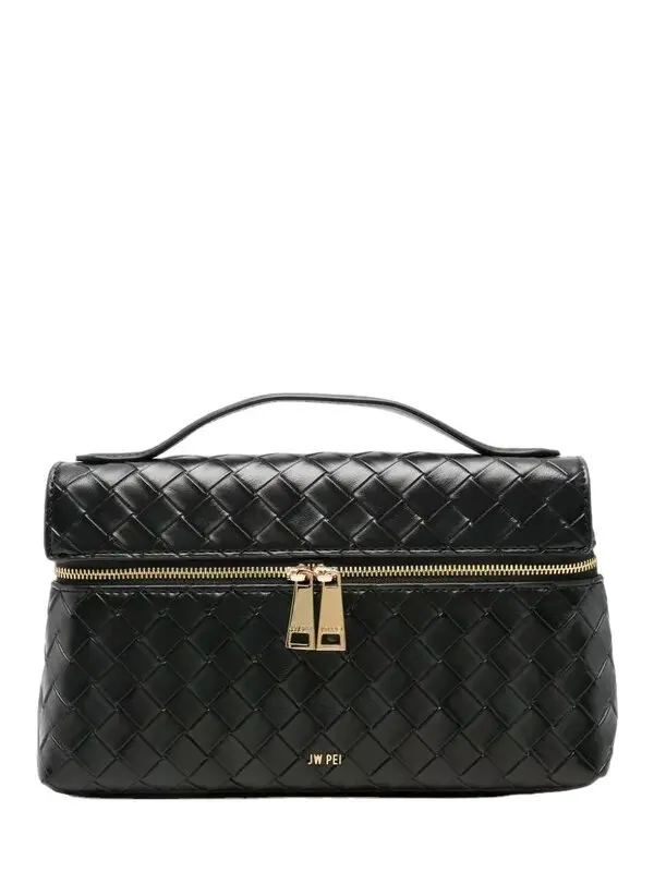 Jw Pei Thea Woven Clutch Bag - Black