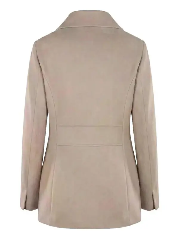 MOORER Fur-trim Gilet-insert Jacket - Neutrals