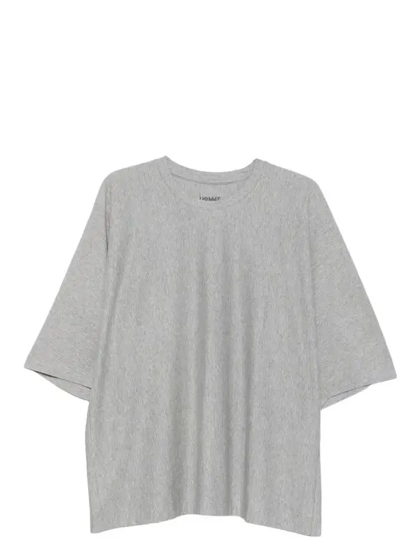 Issey Miyake Oversized Crew-neck T-shirt - Grey