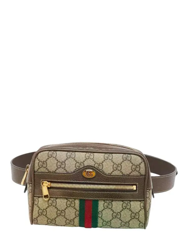 Gucci Ophidia Gg Supreme Belt Bag - Neutrals