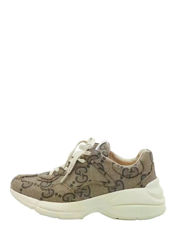 Gucci Jumbo Gg Supreme Rhyton Sneakers - Neutrals