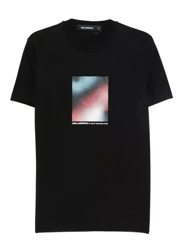 Karl Lagerfeld Graphic-print T-shirt - Black