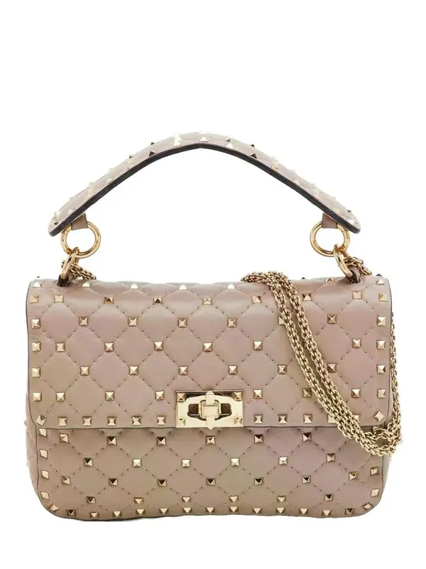Valentino Garavani Rockstud Spike Tote Bag - Neutrals