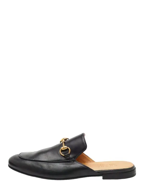 Gucci Princetown Horsebit Mules - Black
