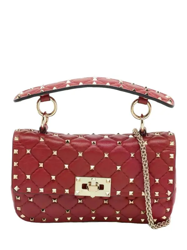 Valentino Garavani Rockstud Spike Tote Bag - Red