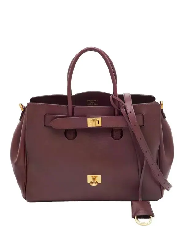 Balenciaga Small Bel Air Tote Bag - Red