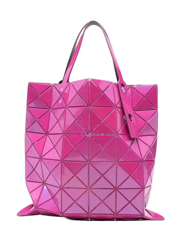 Issey Miyake Geometric-panel Tote Bag - Pink