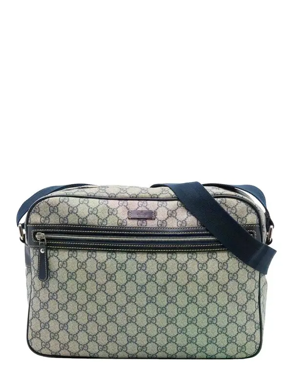 Gucci Gg Supreme Crossbody Bag - Neutrals