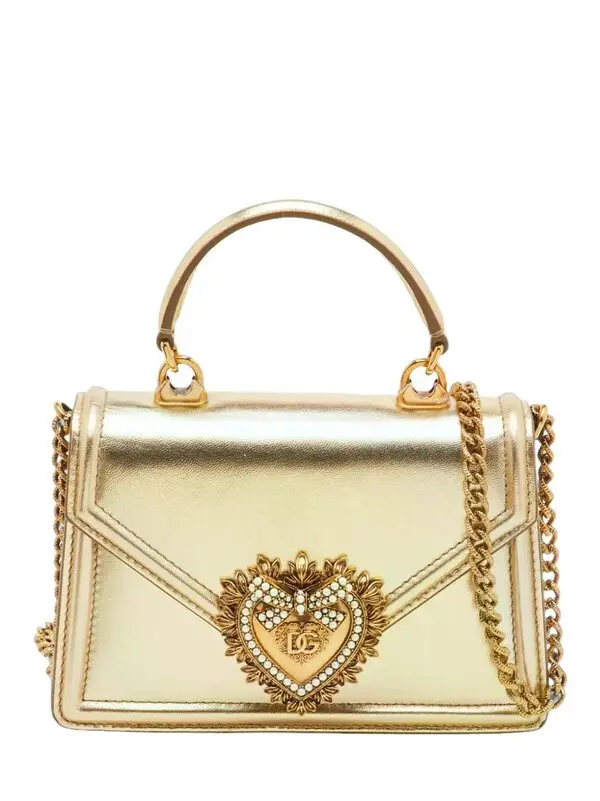 Dolce & Gabbana Devotion Mini Crossbody Bag - Yellow
