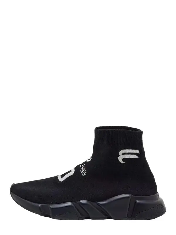 Balenciaga Speed Knit Sneakers - Black