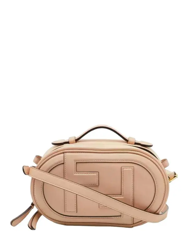 Fendi 2022 Mini Ff O'lock Camera Tote Bag - Neutrals