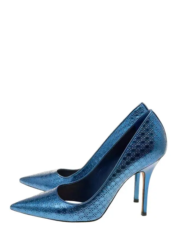 Dior Cherie Pointed-toe Pumps - Blue