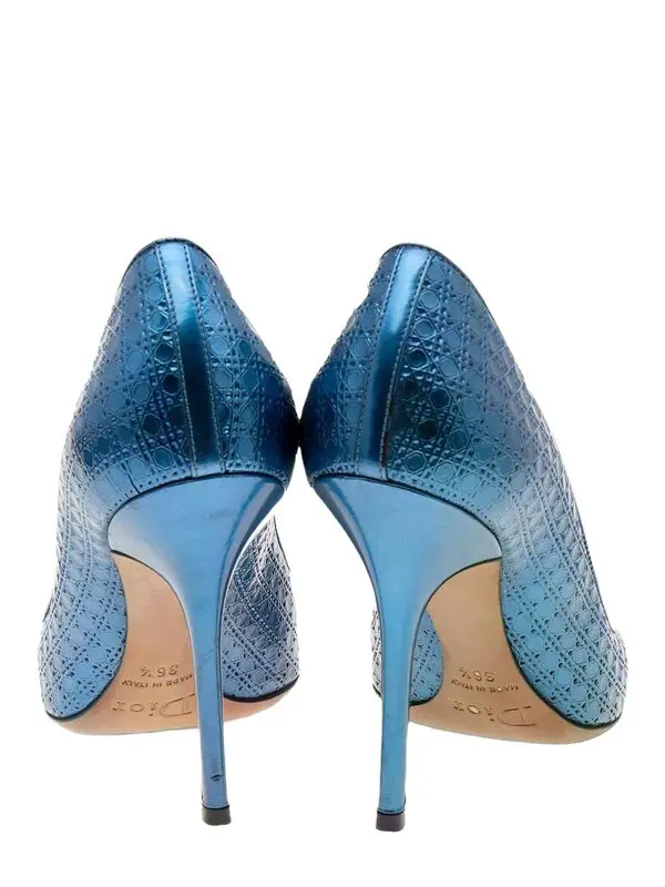 Dior Cherie Pointed-toe Pumps - Blue