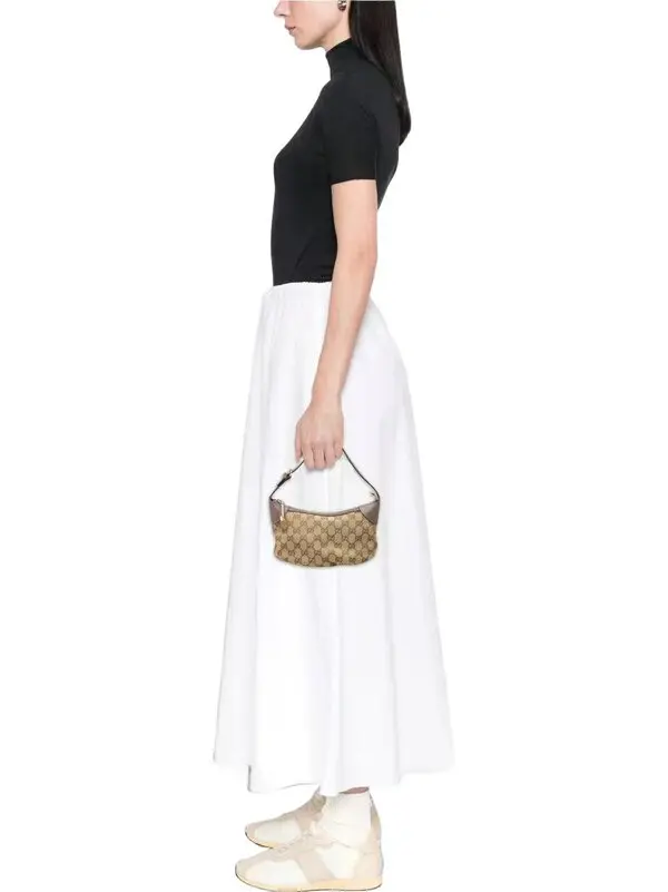 Gucci Gg Canvas Web Handbag - Neutrals