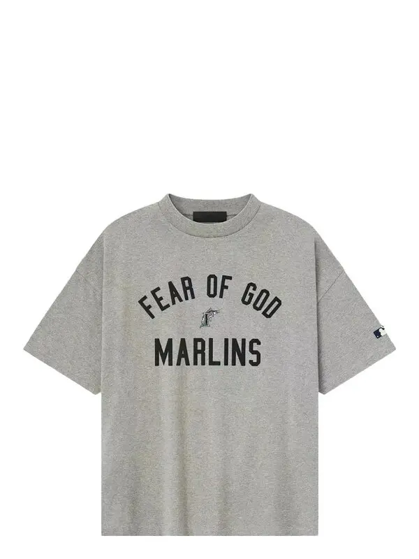 Fear Of God Marlins 90s Short-sleeve T-shirt - Grey