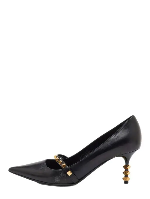 Valentino Garavani Rockstud Pointed-toe Pumps - Black