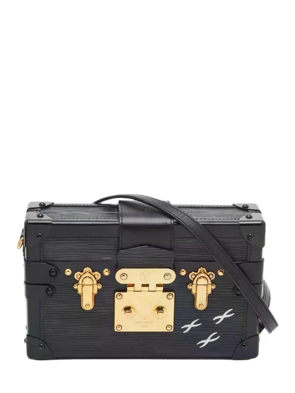LOUIS VUITTON Petite Malle Epi-leather Mini Bag - Black