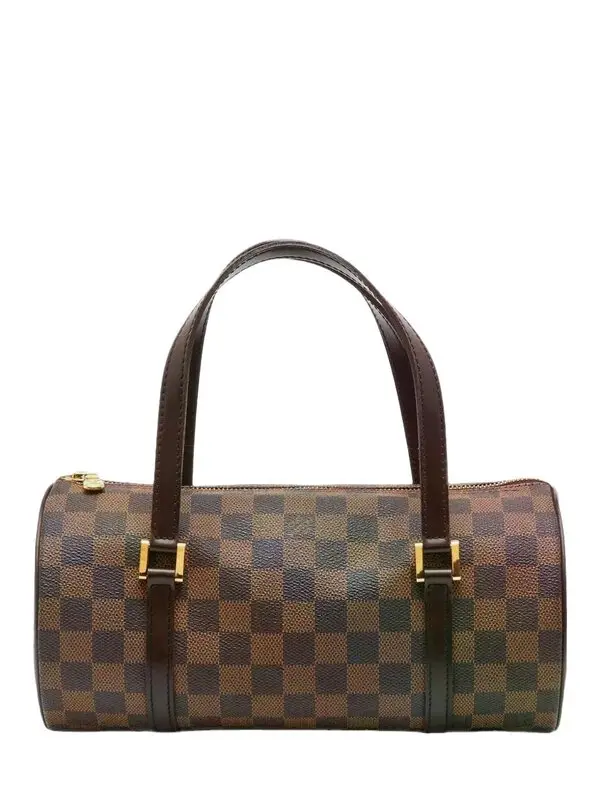 LOUIS VUITTON Papillon 26 Damier Ebene Tote Bag - Brown