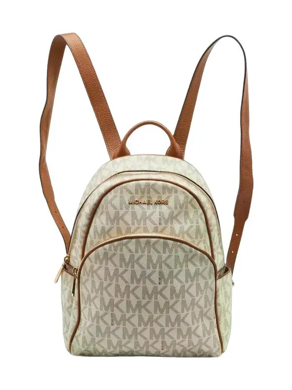 Michael Kors Jet Set Monogram Backpack - Neutrals