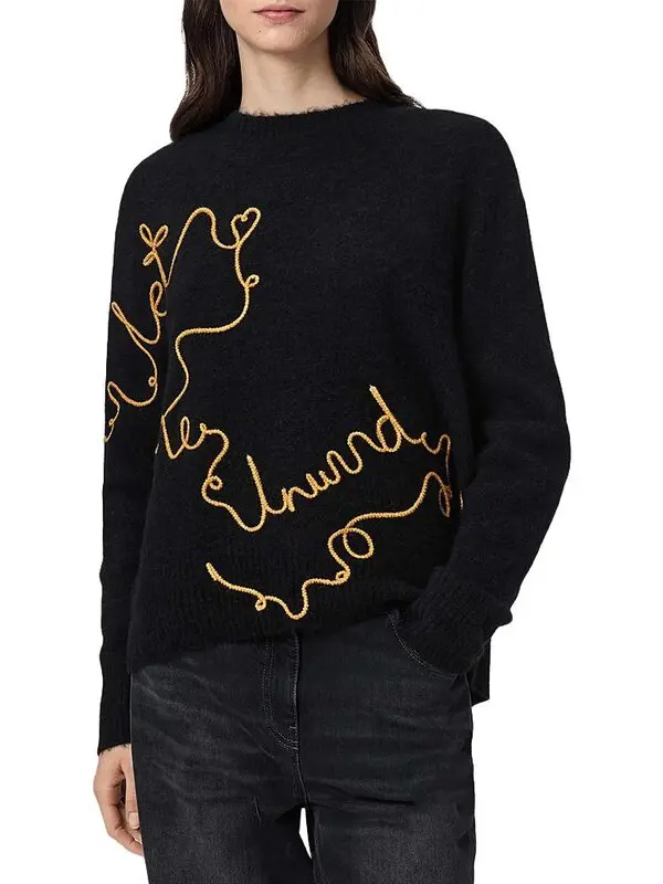 ALLSAINTS Unwind Sweater - Black