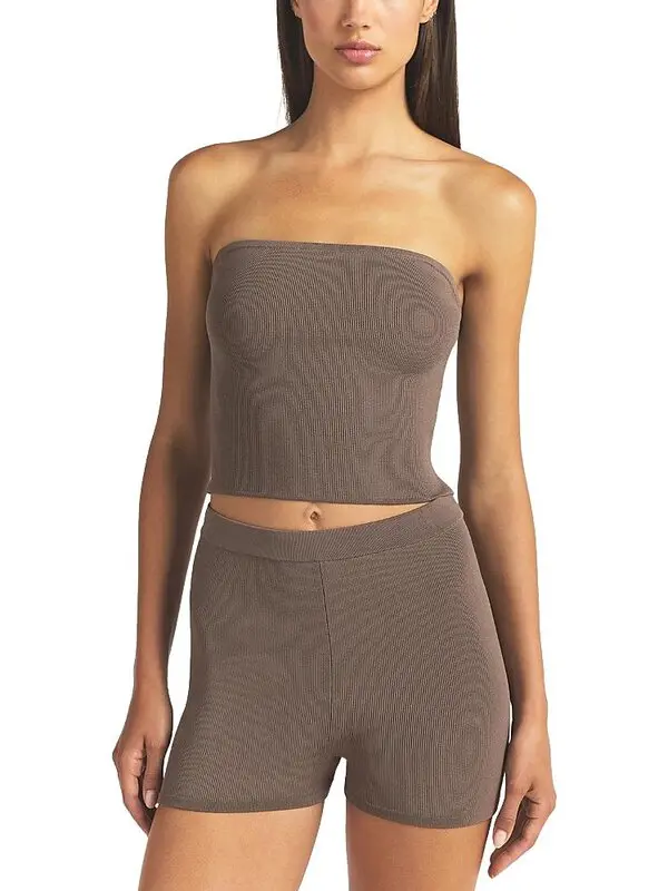 SKIMS Refined Knit Tube Top - Amethyst