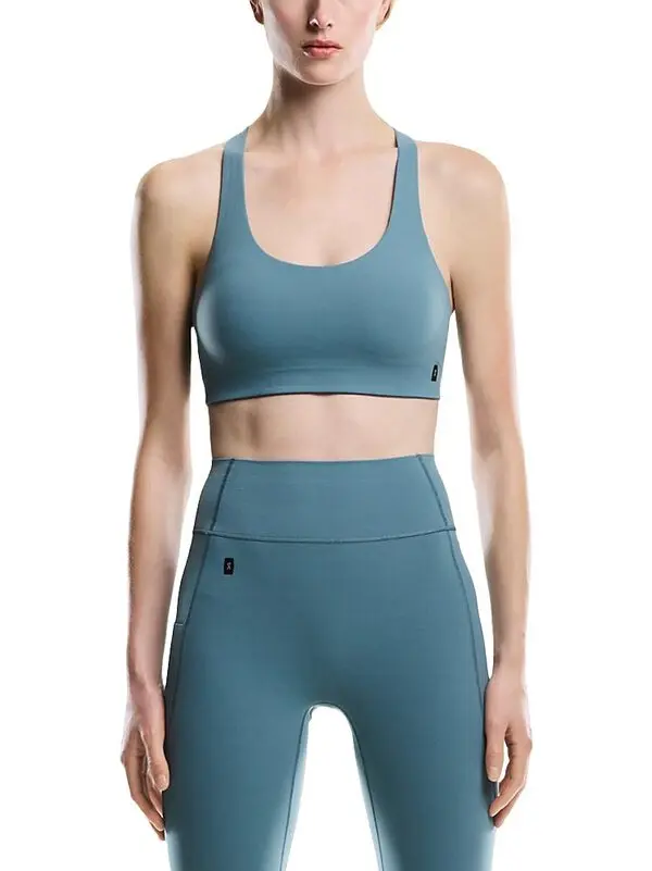 On Studio Racerback Sports Bra - Agave
