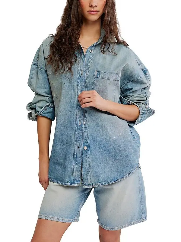 Free People Rally Cocoon Cotton Top - Ubi