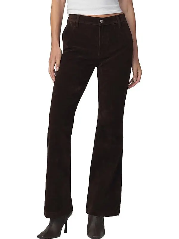 Joe's Jeans The Faux Suede Inez Jeans - Dark Chocolate