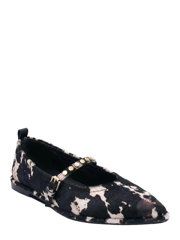 Ash Bella Studded Mary Jane - Black Multi