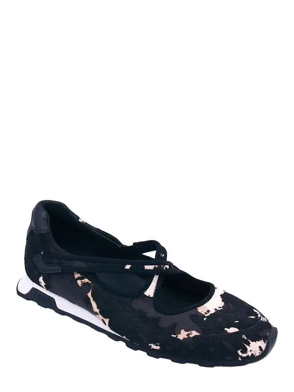 Ash Kore Bis Cross Strap Sneaker - Black Multi