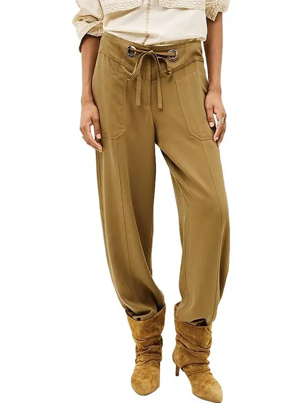 Ba&sh Pava Straight Leg Pants - Blond