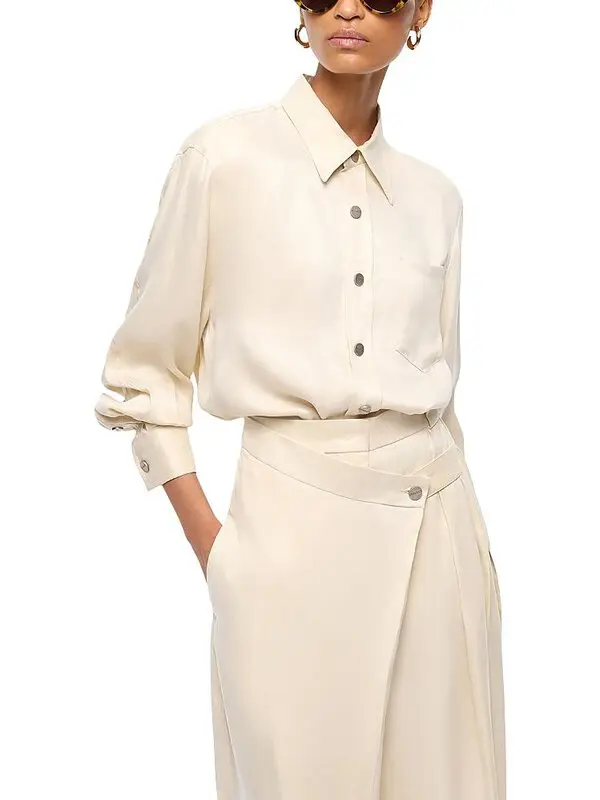 Pinko Careser Amiia Twill Shirt - C