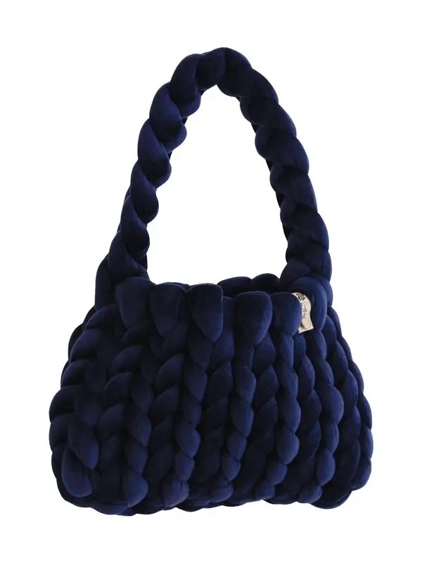ILLLINA Mini Velvet Bag - Blue
