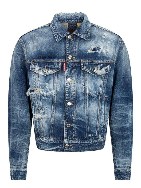 Dsquared2 Brando Classic Denim Jacket - Blue