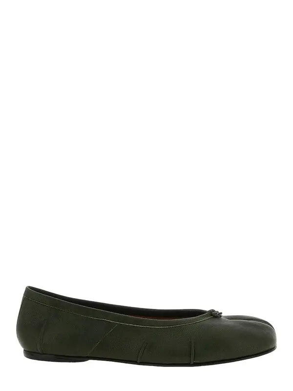 MAISON MARGIELA Tabi Ballerina Flats - Green