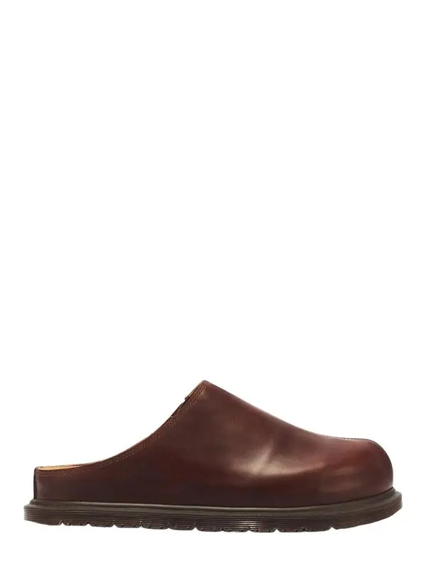 Dr. Martens San Leather Mules - Butterscotch
