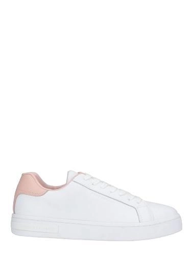 Armani Exchange Low-top Leather Sneakers - White