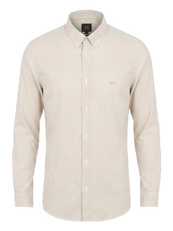 Armani Exchange Shirt Size Cotton - Beige