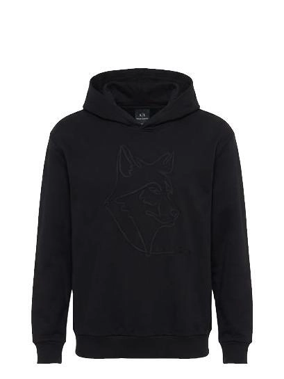 Armani Exchange Sweatshirt Size Cotton, Elastane - Black