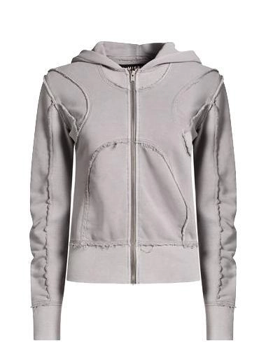 MISBHV French Terry Sweatshirt With Detachable Hood - Grey