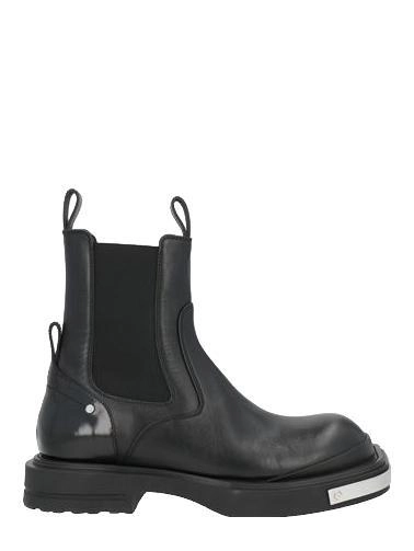 Emporio Armani Calfskin Chelsea Boots - Black