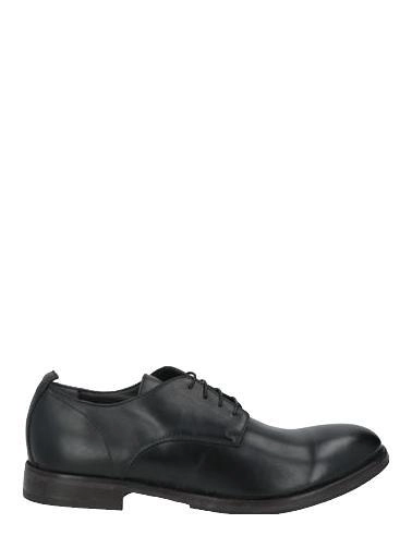 Moma Leather Lace-up Derby Shoes - Black